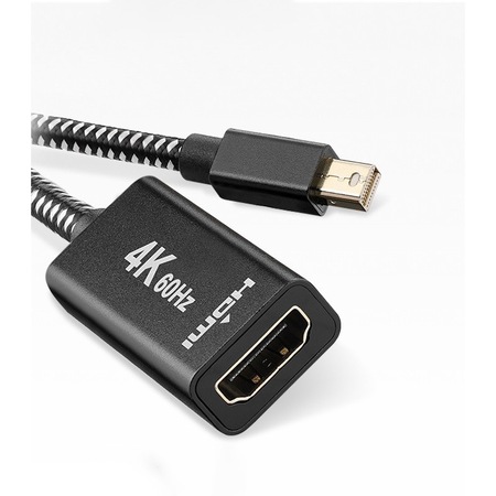 Cablu adaptor pentru monitor, JESWO, HDMI/Mini DisplayPort, Negru - eMAG.ro