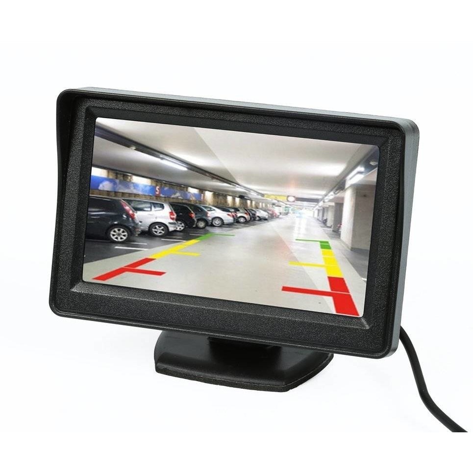 Camera marsarier cu monitor LCD TFT, Interlook, 4,3 inchi, Negru - eMAG.ro