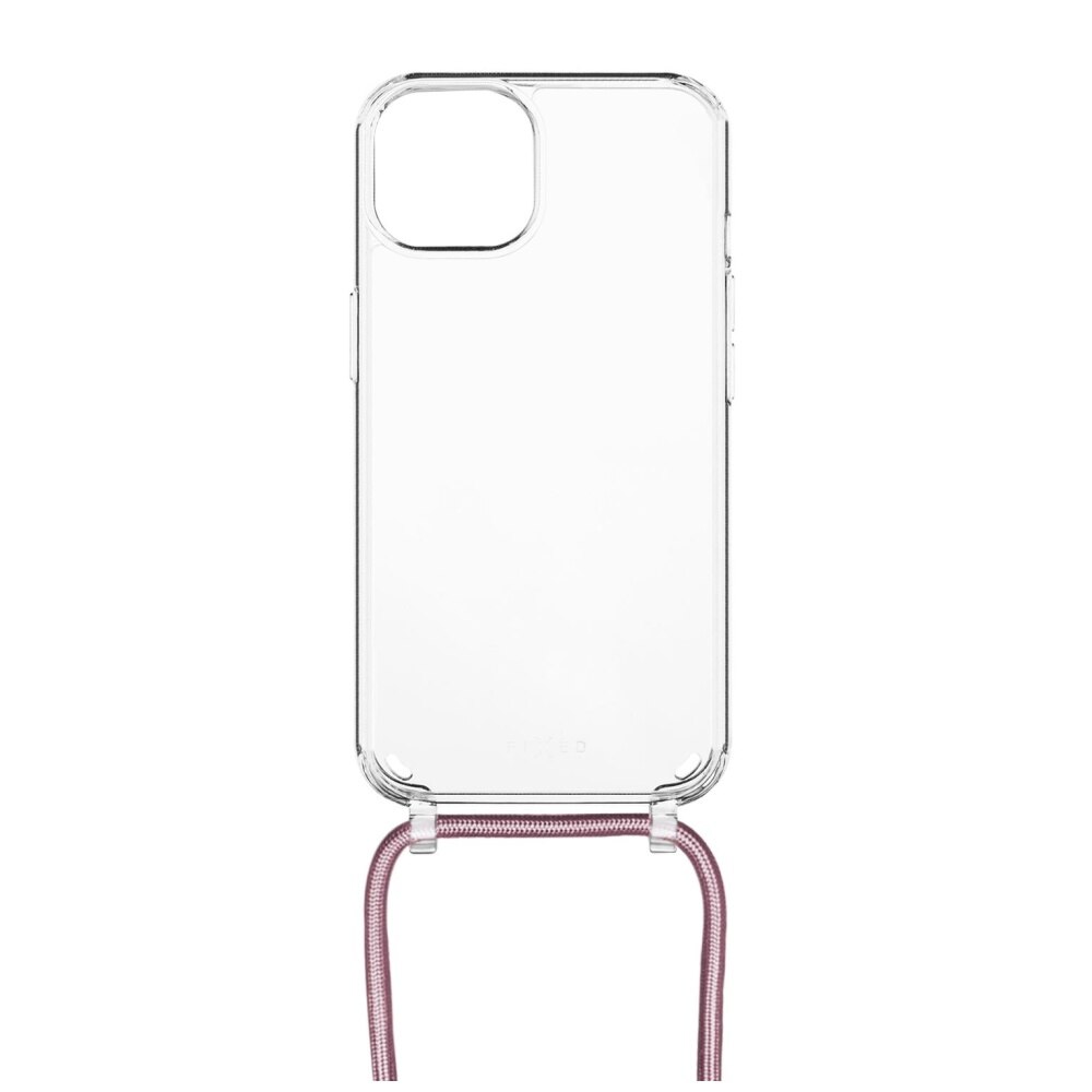 Carcasa FIXED Pure Neck Pure Lanyard pentru Apple iPhone 12/Iphone 12 ...