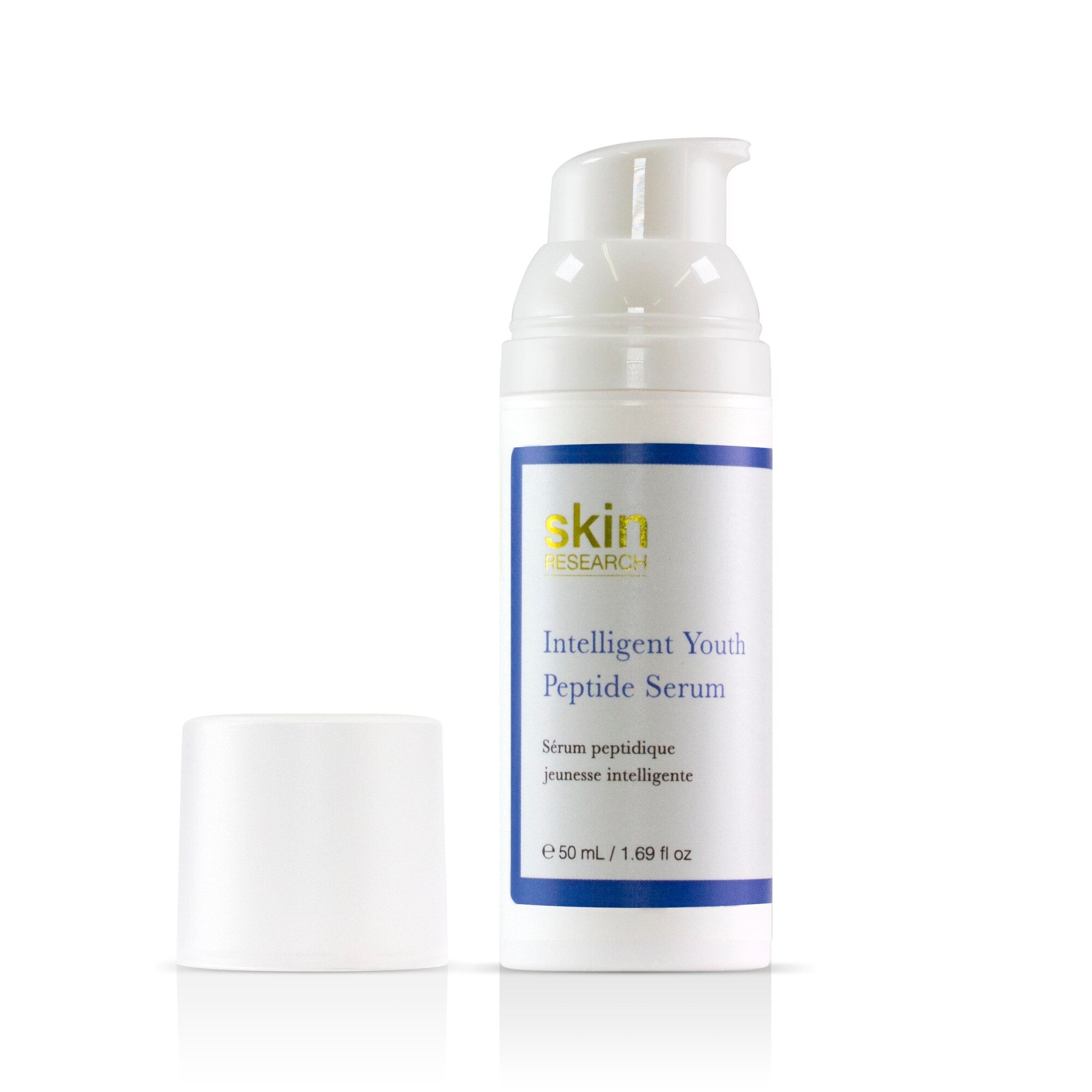 Ser cu peptide Intelligent Youth, Skin Research, 50 ml - eMAG.ro