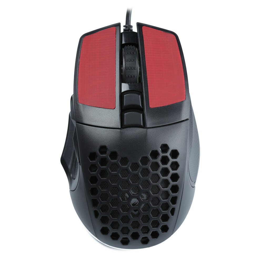 Mouse gaming cu fir, Interlook, USB, Iluminare LED RGB, 1200-4000 DPI ...