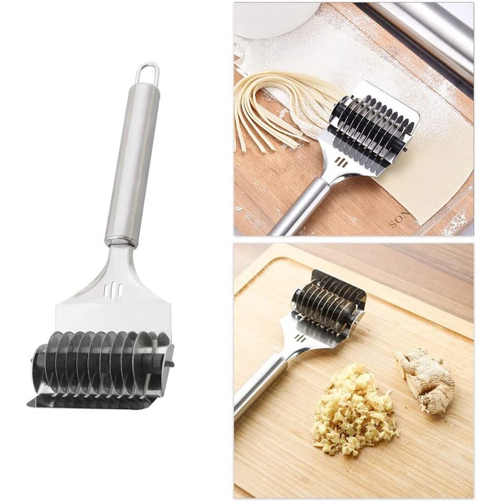 Cutit pentru Paste si Taitei, Bukate, 9 Lame, Otel Inoxidabil - eMAG.ro