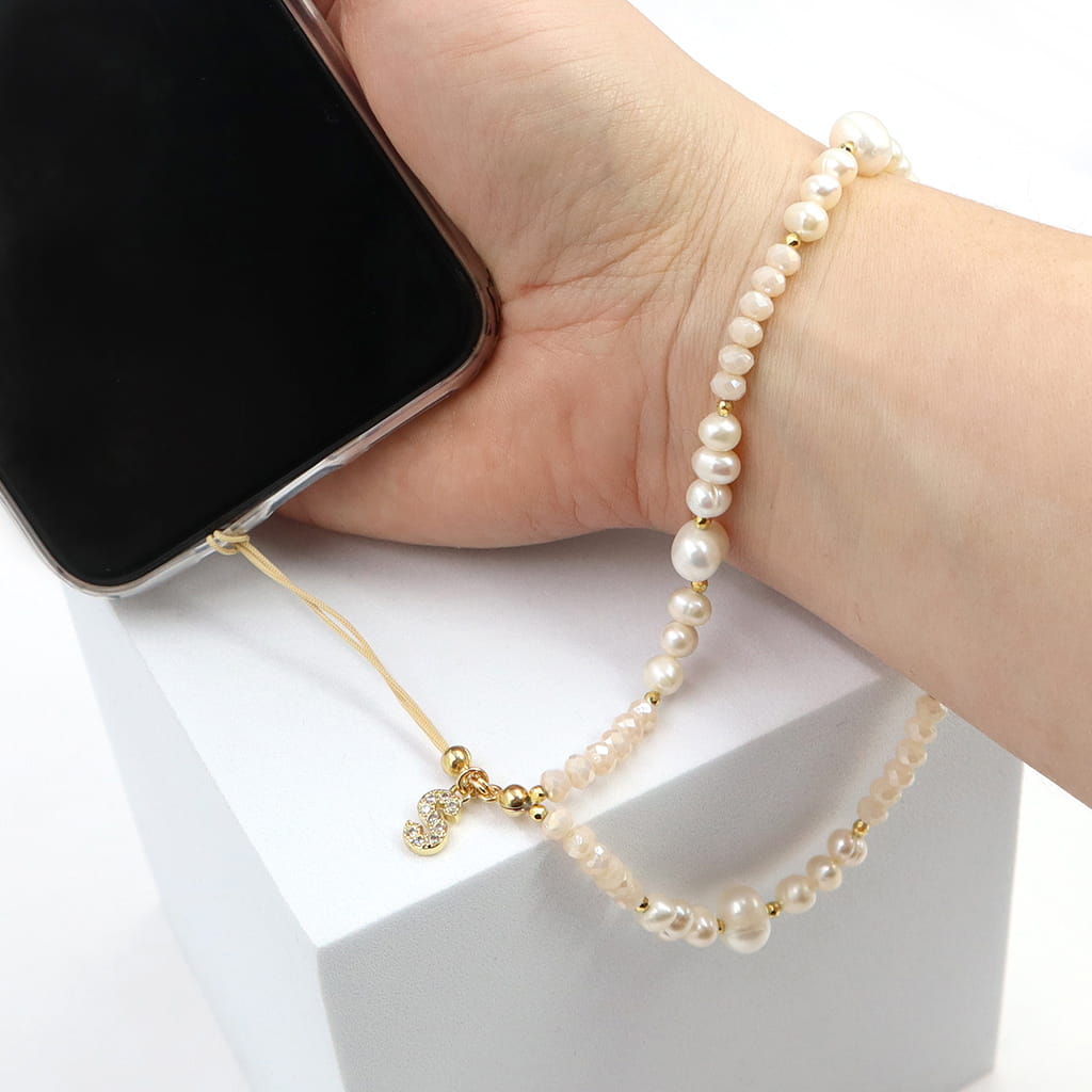 Snur pentru telefon mobil, Seyes, Auriu, 25 cm - eMAG.ro