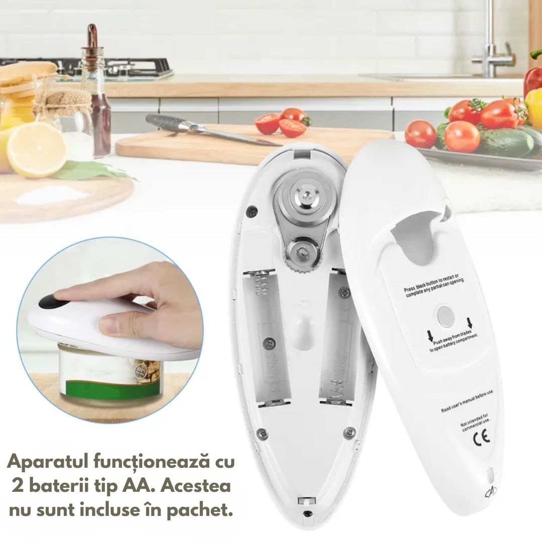 Desfacator electric de conserve, Bukate, Automat, One-Touch, Magnetic ...