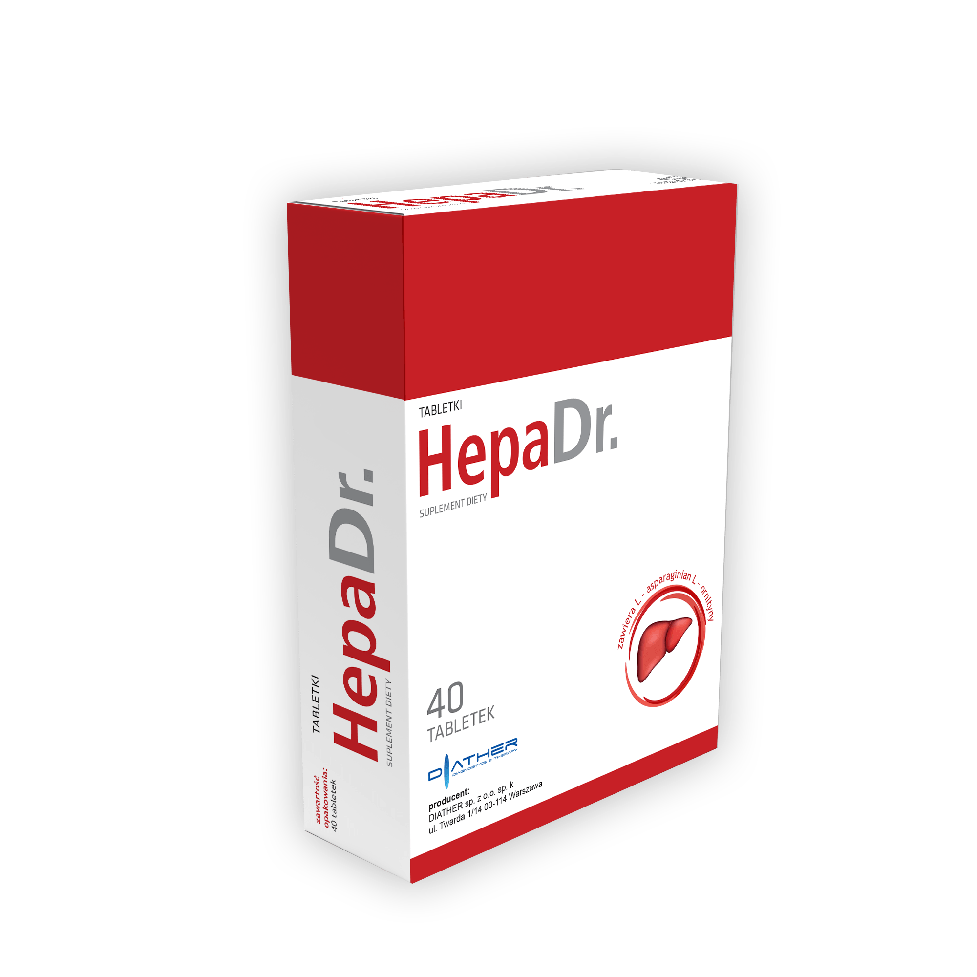 Supliment alimentar HepaDr., Diather, Pentru sistemul hepatic, 40 ...