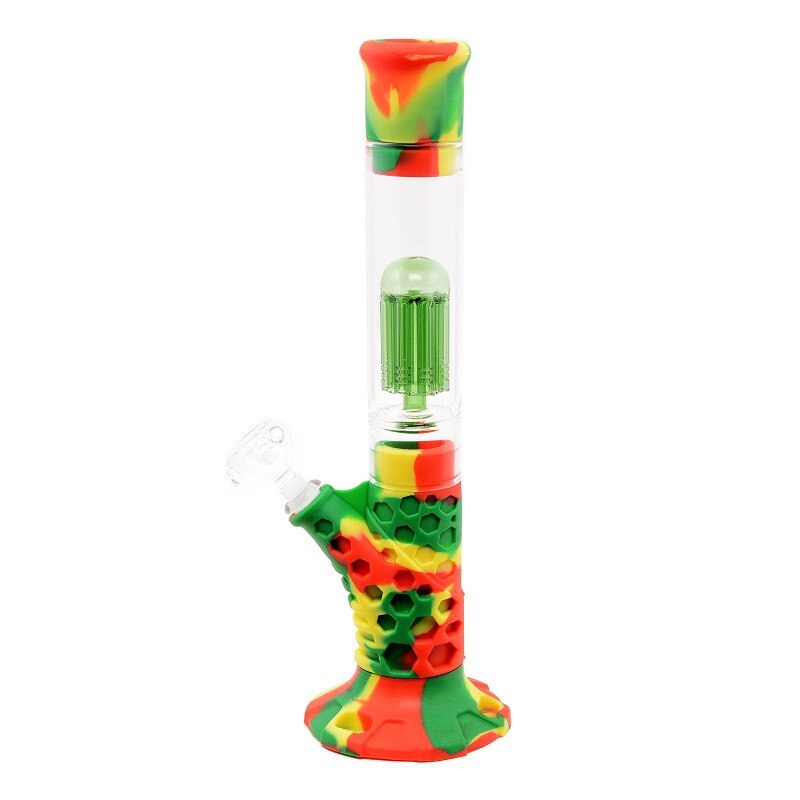 Bong, Atomic, Silicon, 35 cm, Multicolor - eMAG.ro