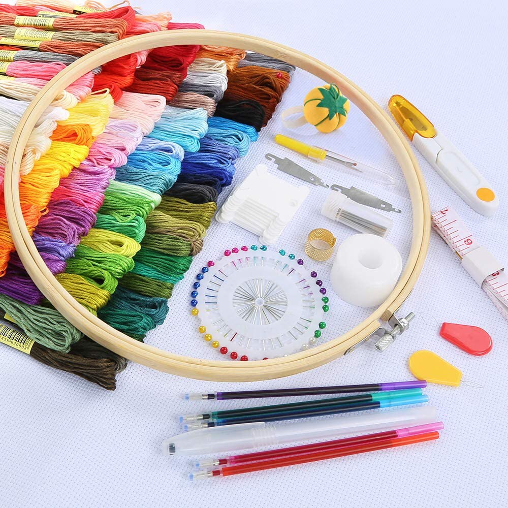 Set broderie, CrafTec, Multicolor - eMAG.ro