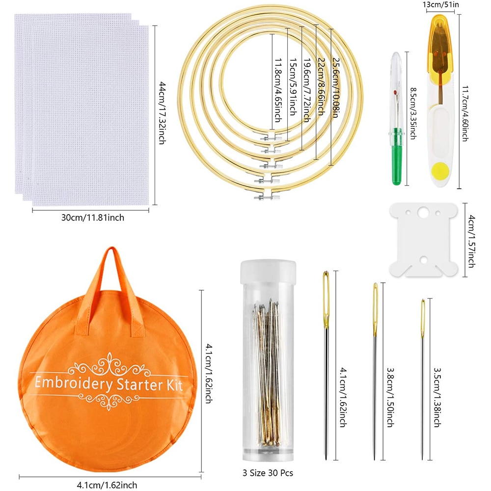 Set broderie, CrafTec, Multicolor - eMAG.ro