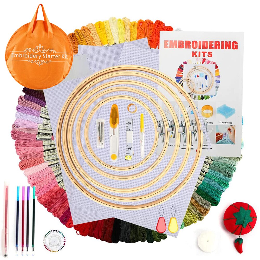 Set broderie, CrafTec, Multicolor - eMAG.ro
