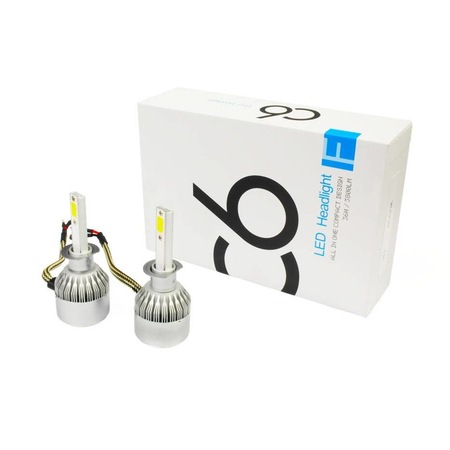 Kit bec LED H1, Interlook, 7600 lm, 72 W - eMAG.ro