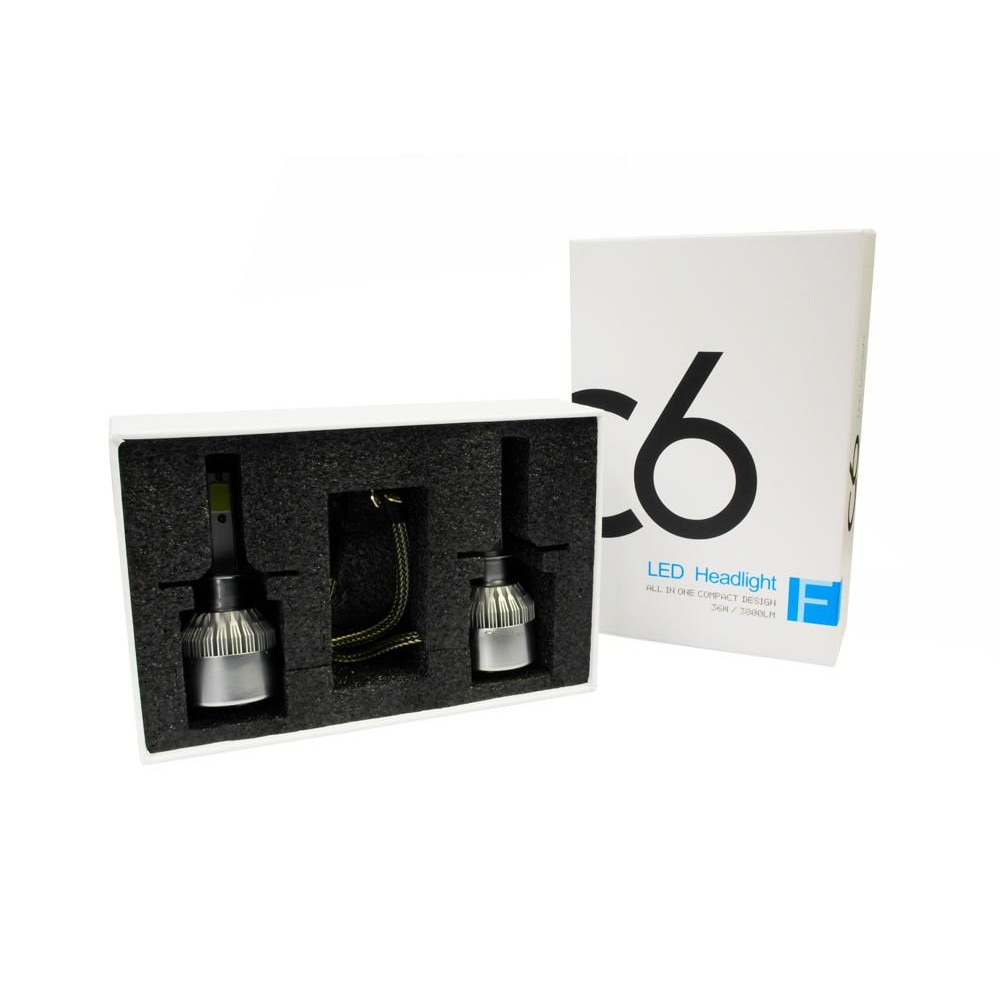 Kit bec LED H1, Interlook, 7600 lm, 72 W - eMAG.ro