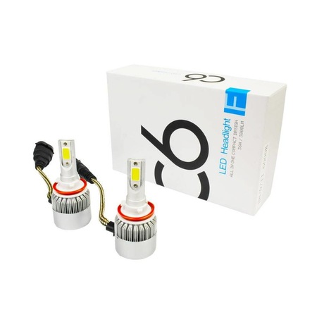 Kit bec LED H9, Interlook, C6 COB, 7600lm, 72 W - eMAG.ro