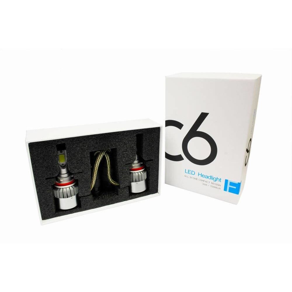 Kit bec LED H9, Interlook, C6 COB, 7600lm, 72 W - eMAG.ro