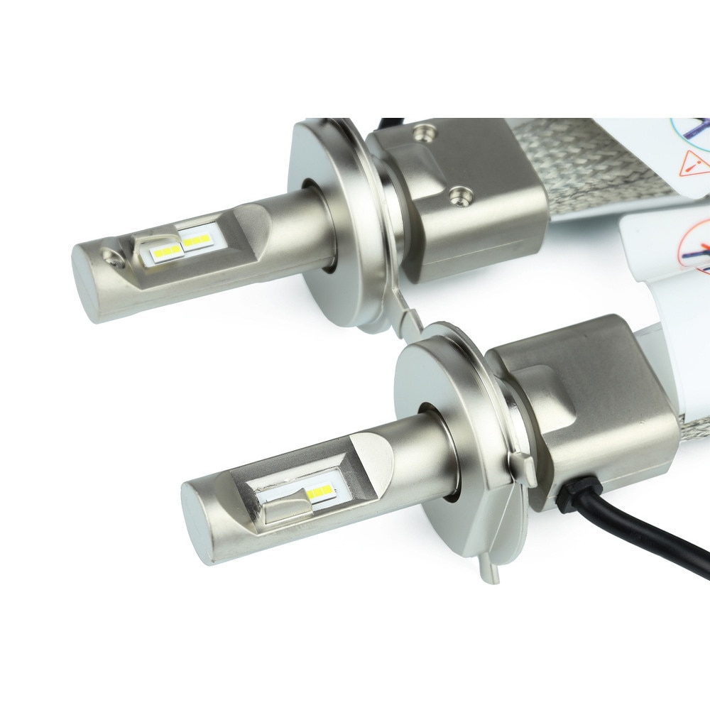 Set 2x becuri LED H4, Interlook, 54 W, 20000lm - eMAG.ro