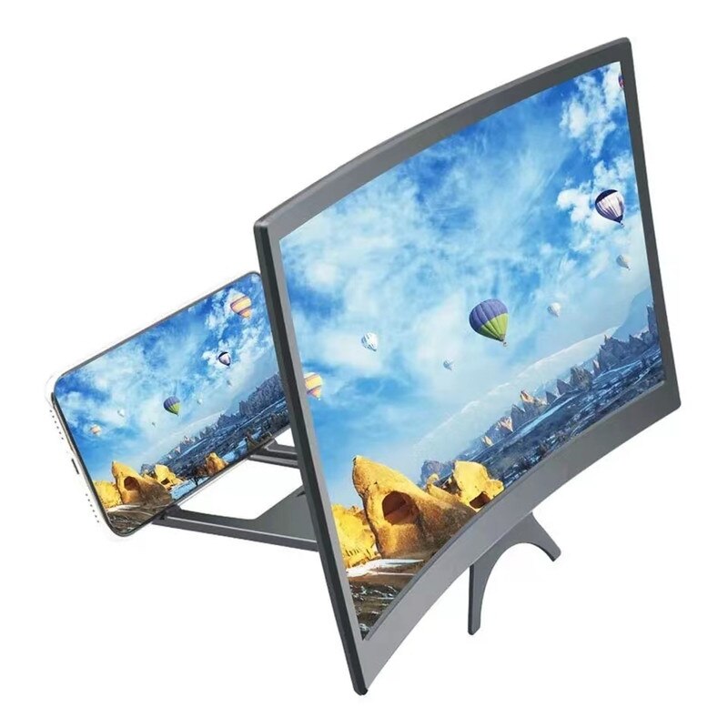 Amplificator imagine telefon, pliabil, tip lupa, Negru - eMAG.ro