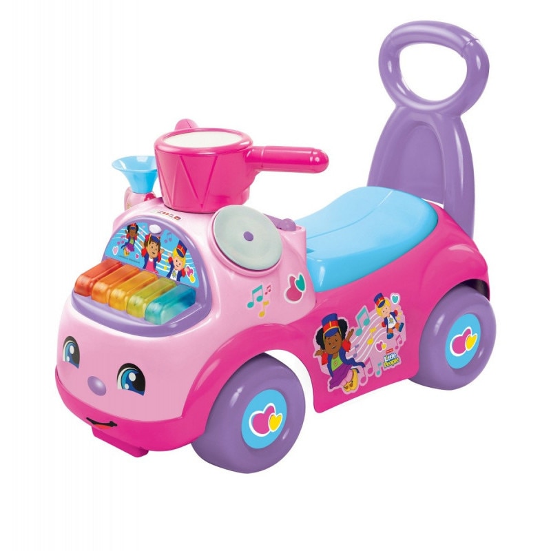 Masina pentru copii, Fisher Price, Sarcina maxima 20 Kg, Roz, 1-3 ani ...