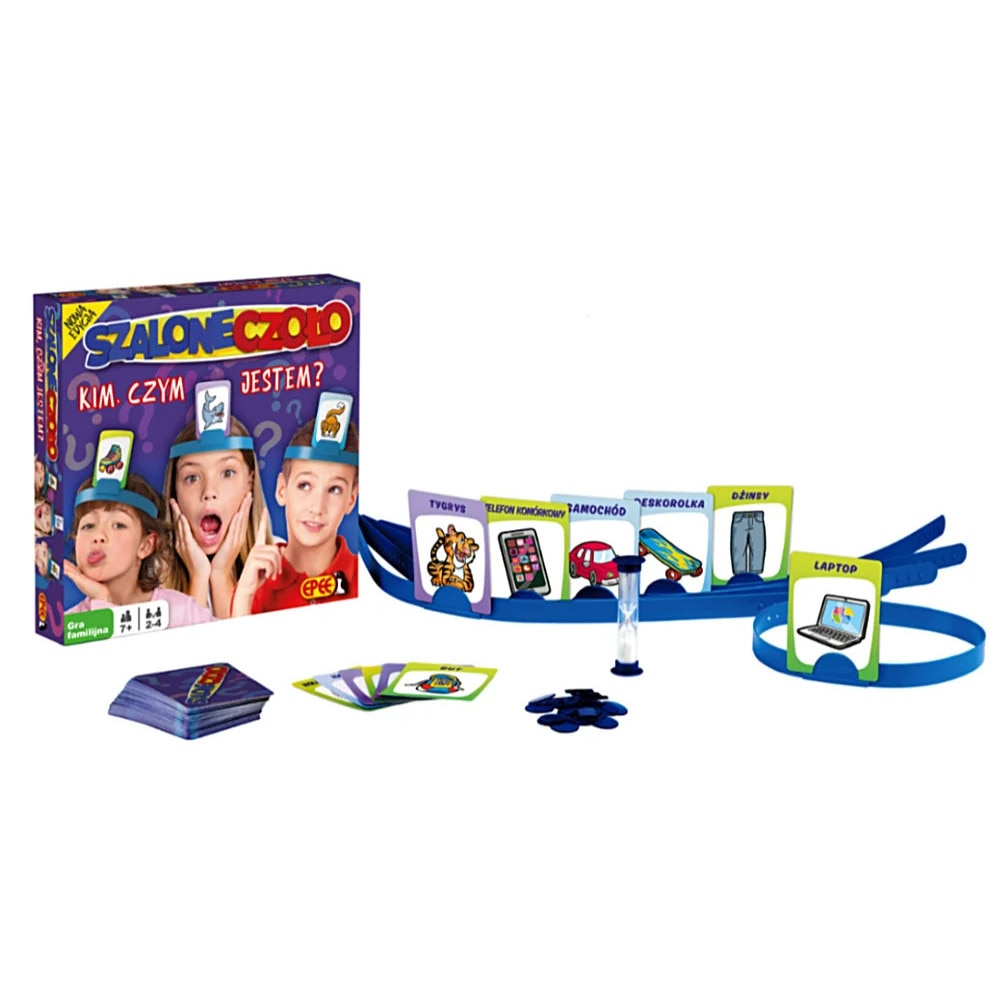 Joc de familie CRAZY FORHEAD, Epee, Multicolor - eMAG.ro