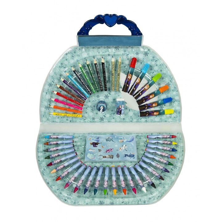 Set 51 creioane de colorat, Undecover, Multicolor - eMAG.ro