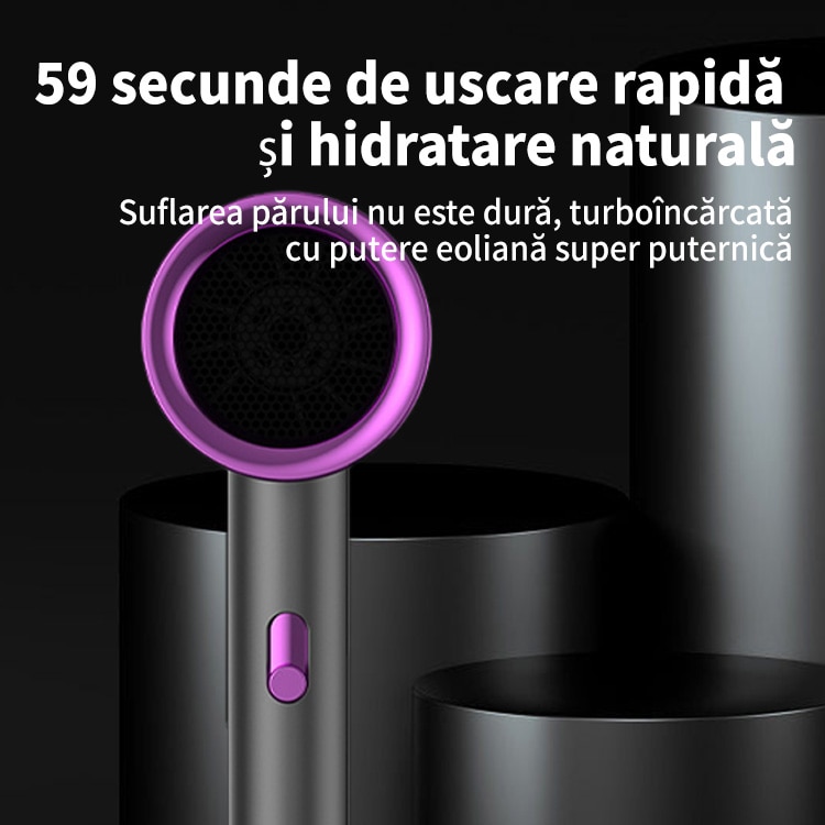 Uscator de par, cu 3 trepte, protectie la temperatura, ioni negativi ...