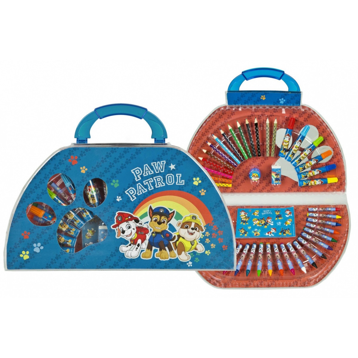 Set de colorat PAW PATROL, Undercover, Multicolor, 51buc - eMAG.ro