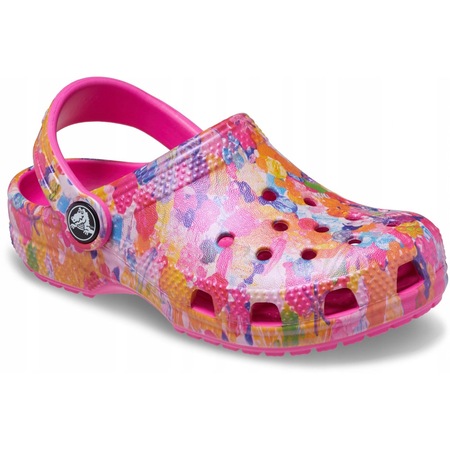 Saboti Copii, Crocs, Kids Classic Hyper Real Clog, Multicolor, 30-31 EU ...