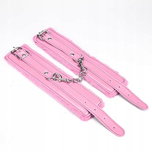 Catuse WRAPS, pentru brate sau picioare, 22 cm, Piele ecologica, Blana ...