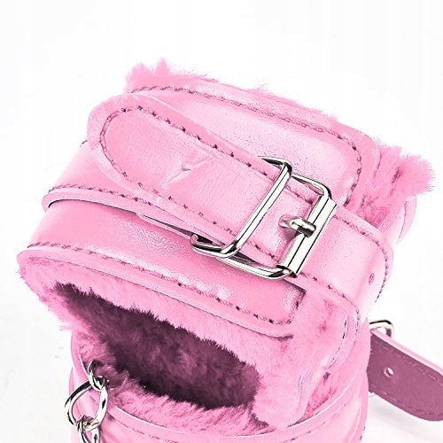 Catuse WRAPS, pentru brate sau picioare, 22 cm, Piele ecologica, Blana ...