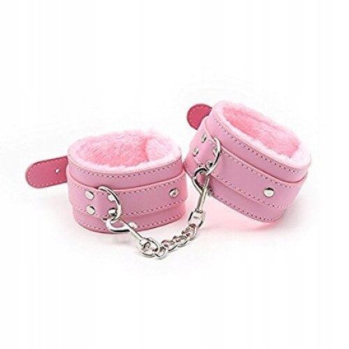 Catuse WRAPS, pentru brate sau picioare, 22 cm, Piele ecologica, Blana ...