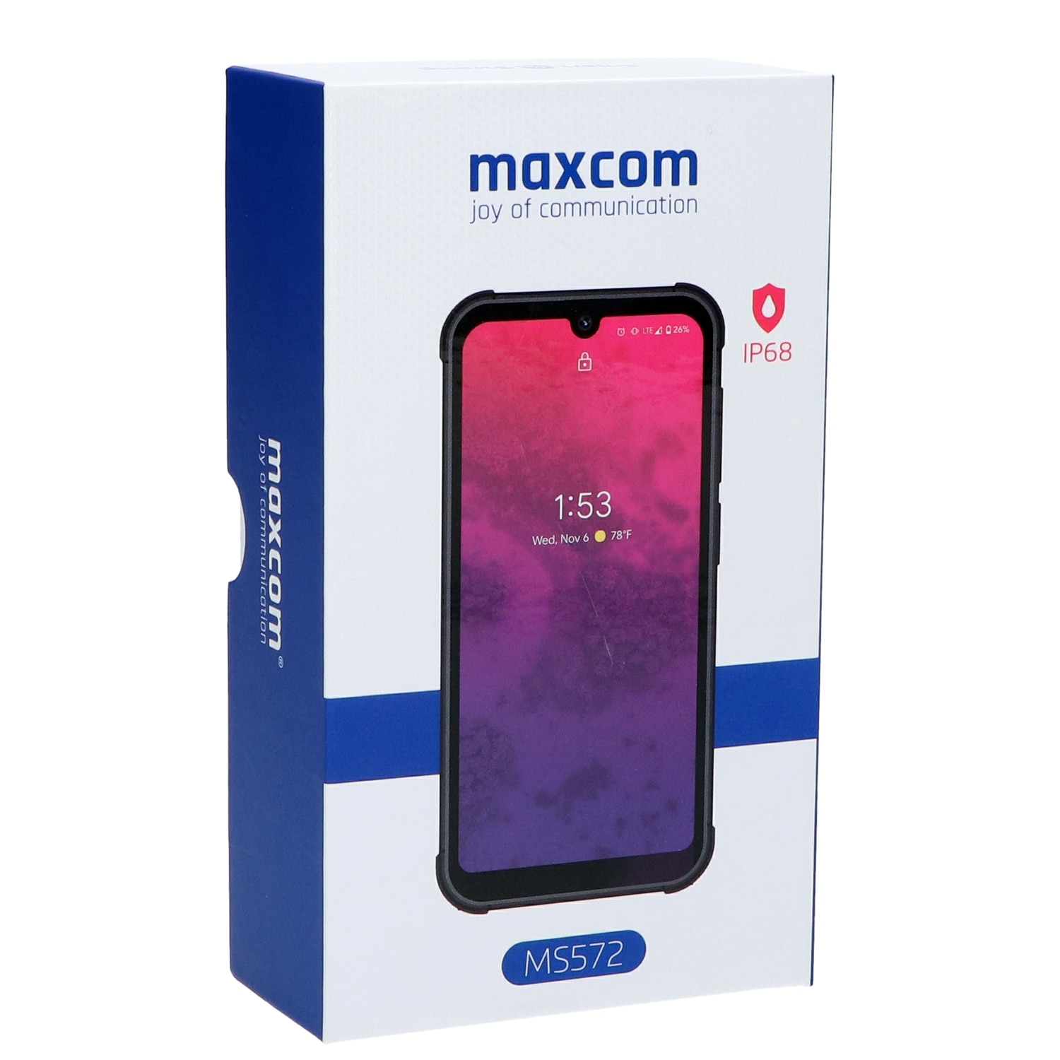 Смартфон Maxcom MS572, Dual SIM, 32GB, 3GB RAM, 4G, Black - eMAG.bg