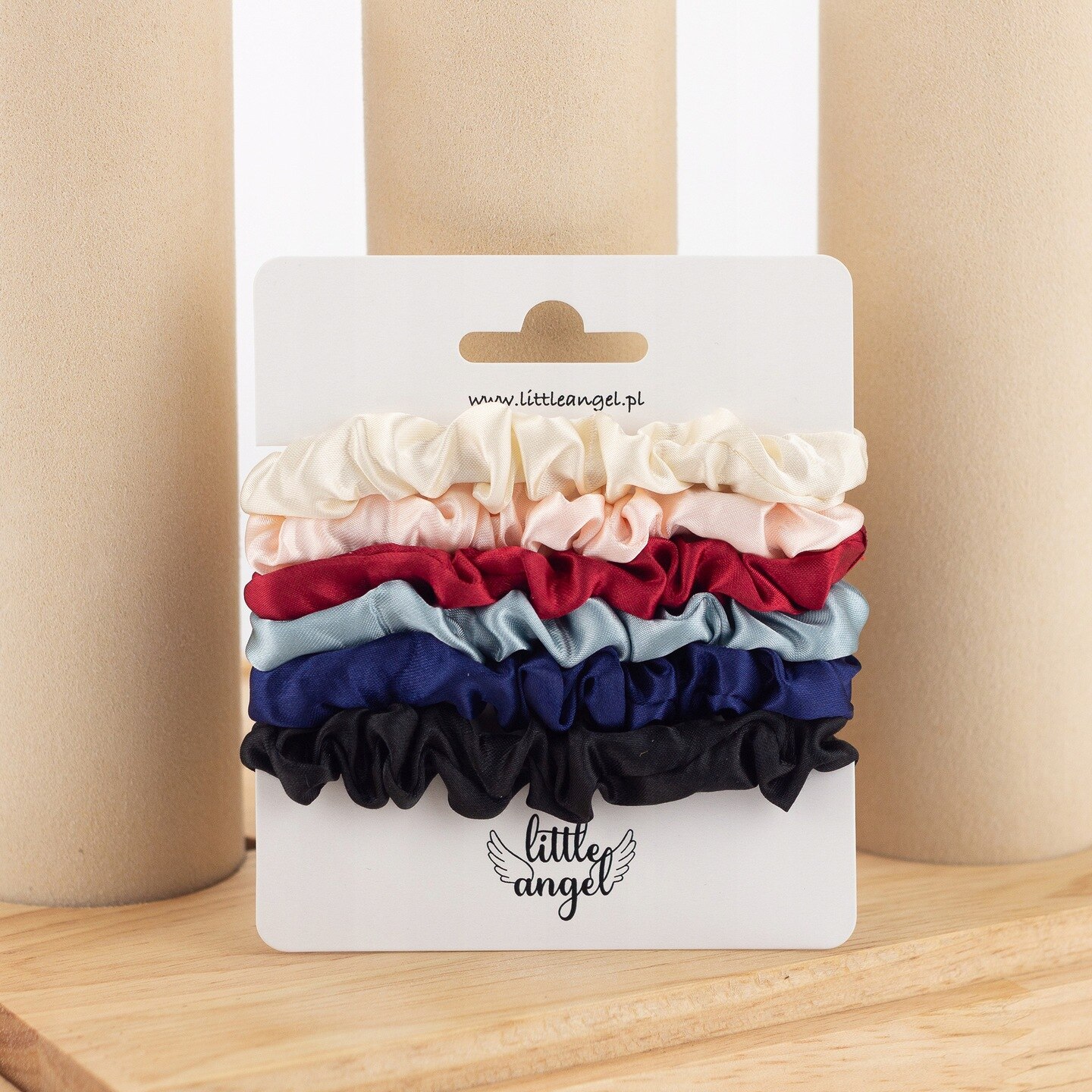 Set 6 elastice de par, Textil, Multicolor - eMAG.ro