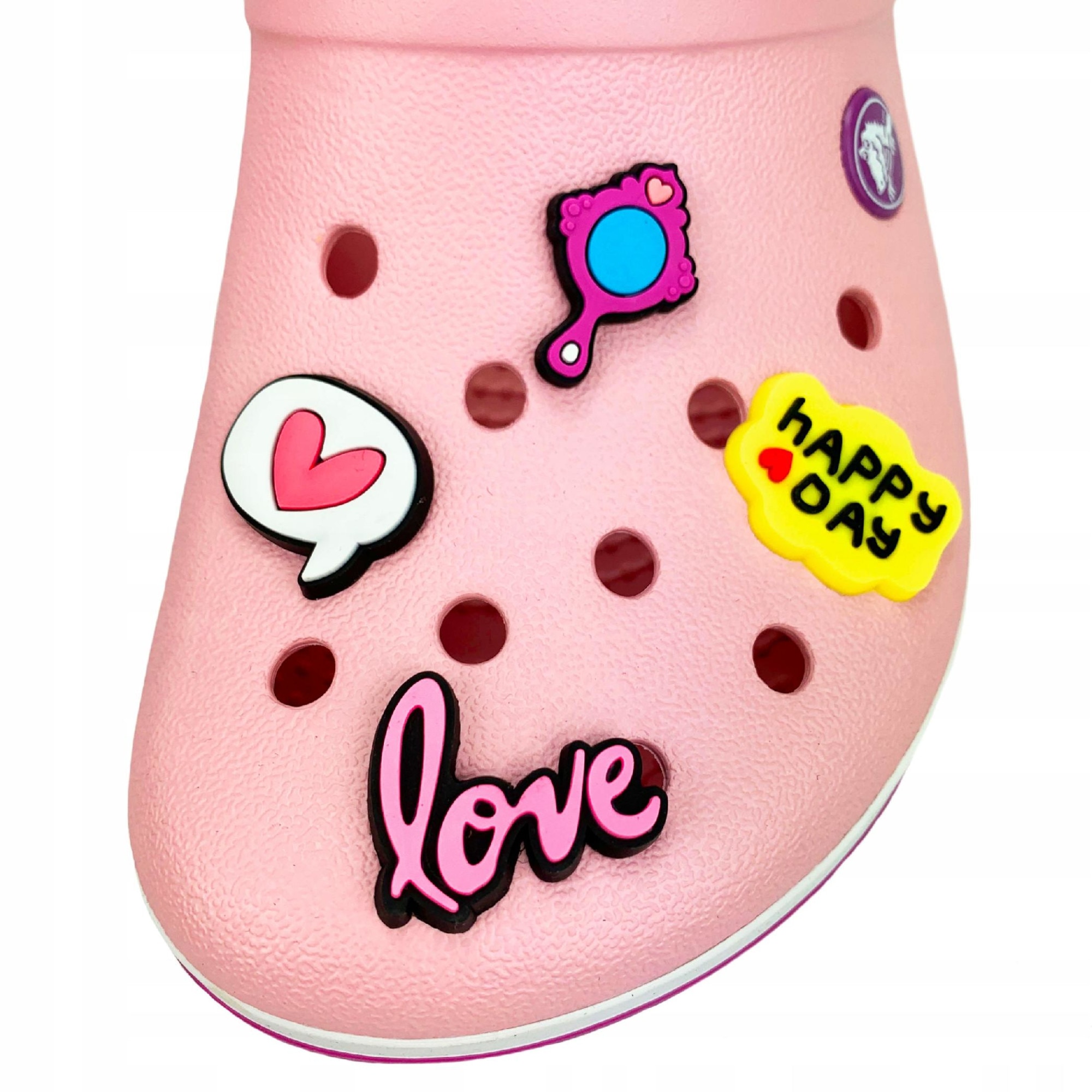 Set 8x accesorii Crocs fete, Little Angel, 1.5x3 cm, Multicolor - eMAG.ro
