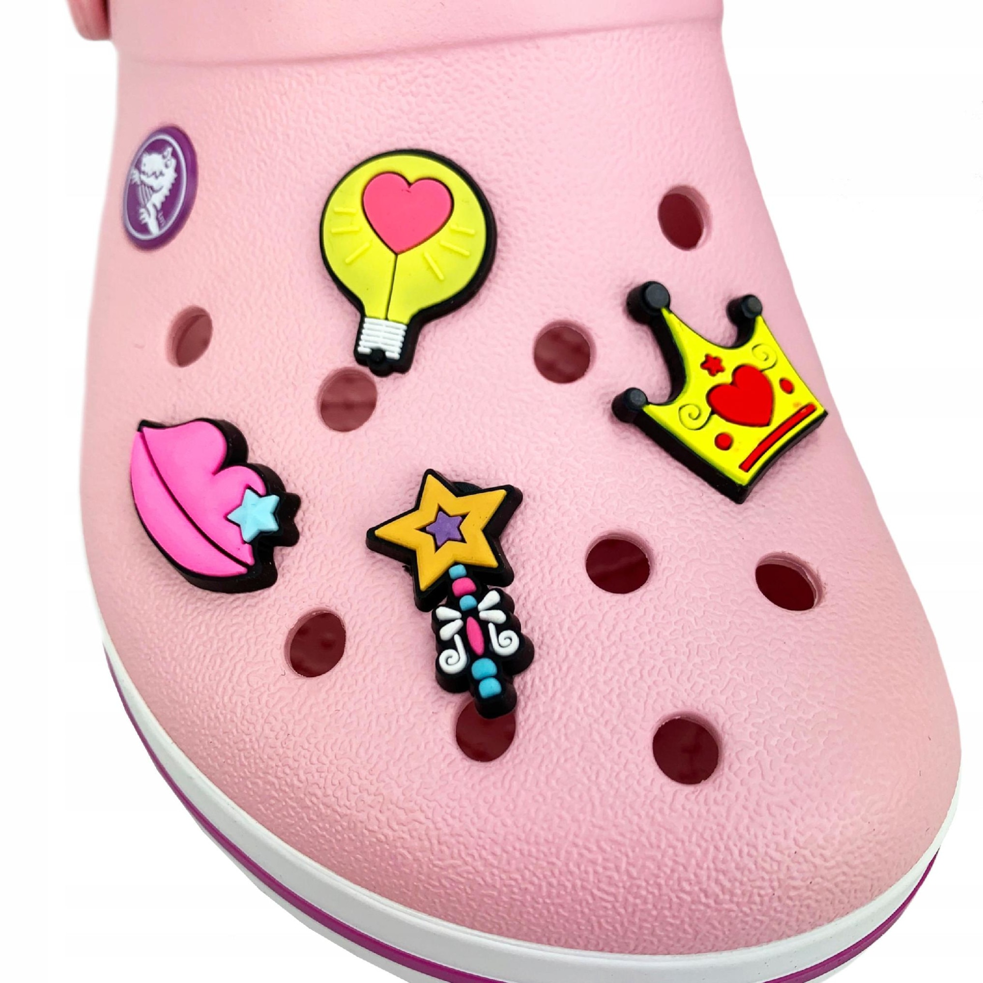 Set 8x accesorii Crocs fete, Little Angel, 1.5x3 cm, Multicolor - eMAG.ro