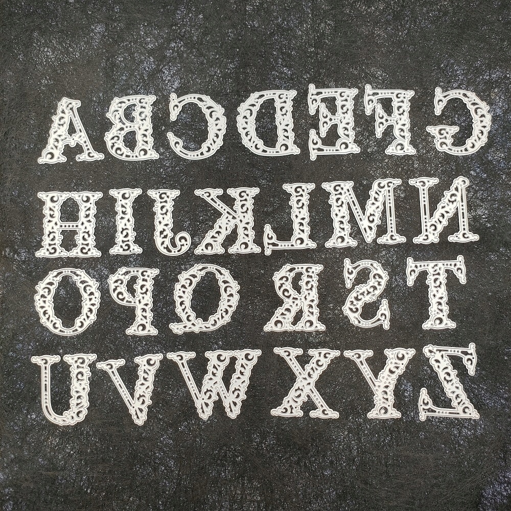 Set 26 matrite de taiere alfabet, Transparent - eMAG.ro