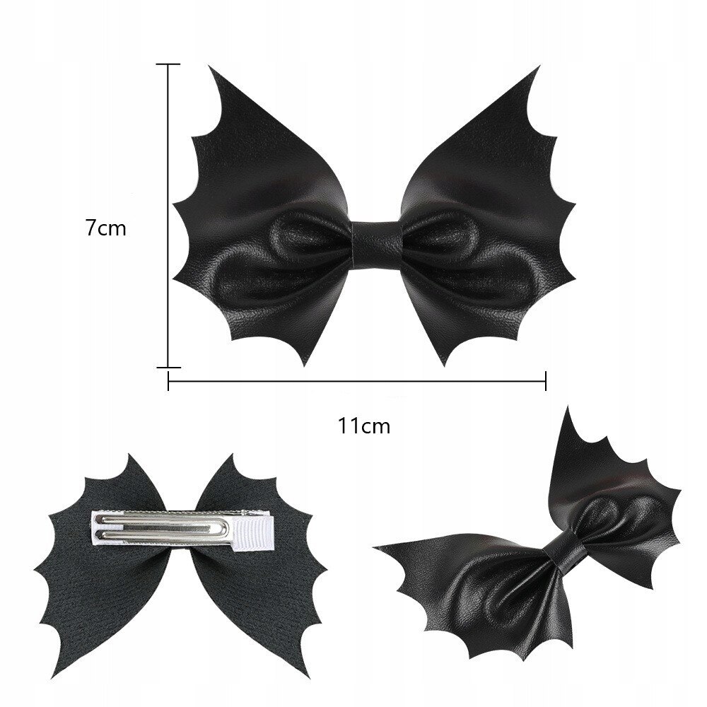 Clema par, Little Angel, Model Dracula/liliac, Negru - eMAG.ro