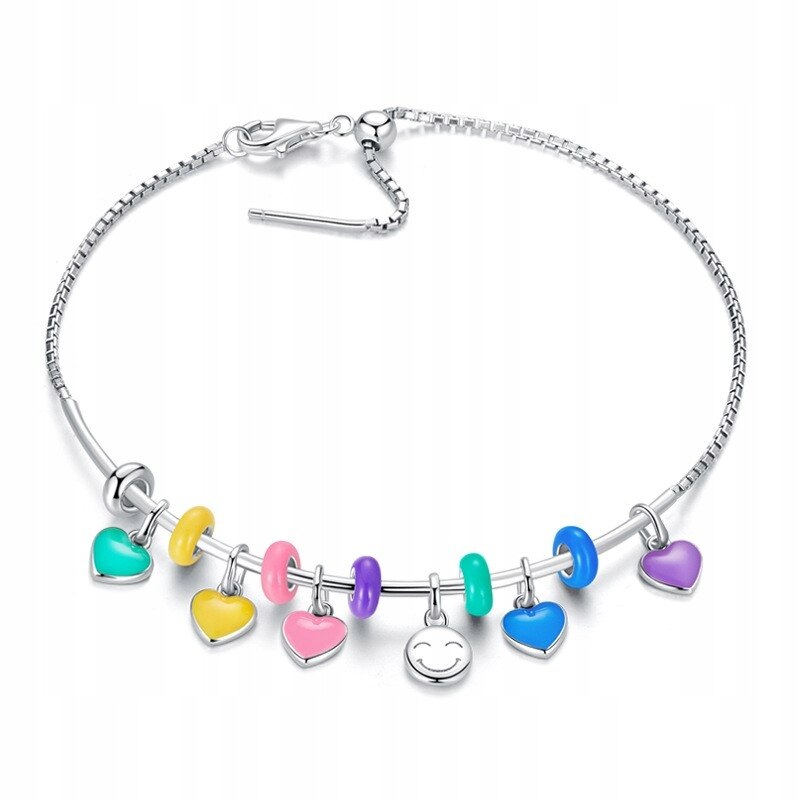 Pandantiv, Fraise, Model inima, Argint, Mov - eMAG.ro