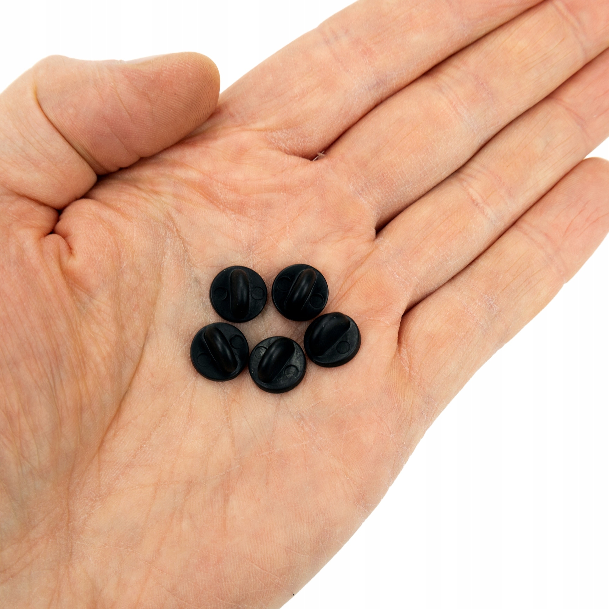 Set 5 pinuri, Pinets, Cauciuc, Negru - eMAG.ro