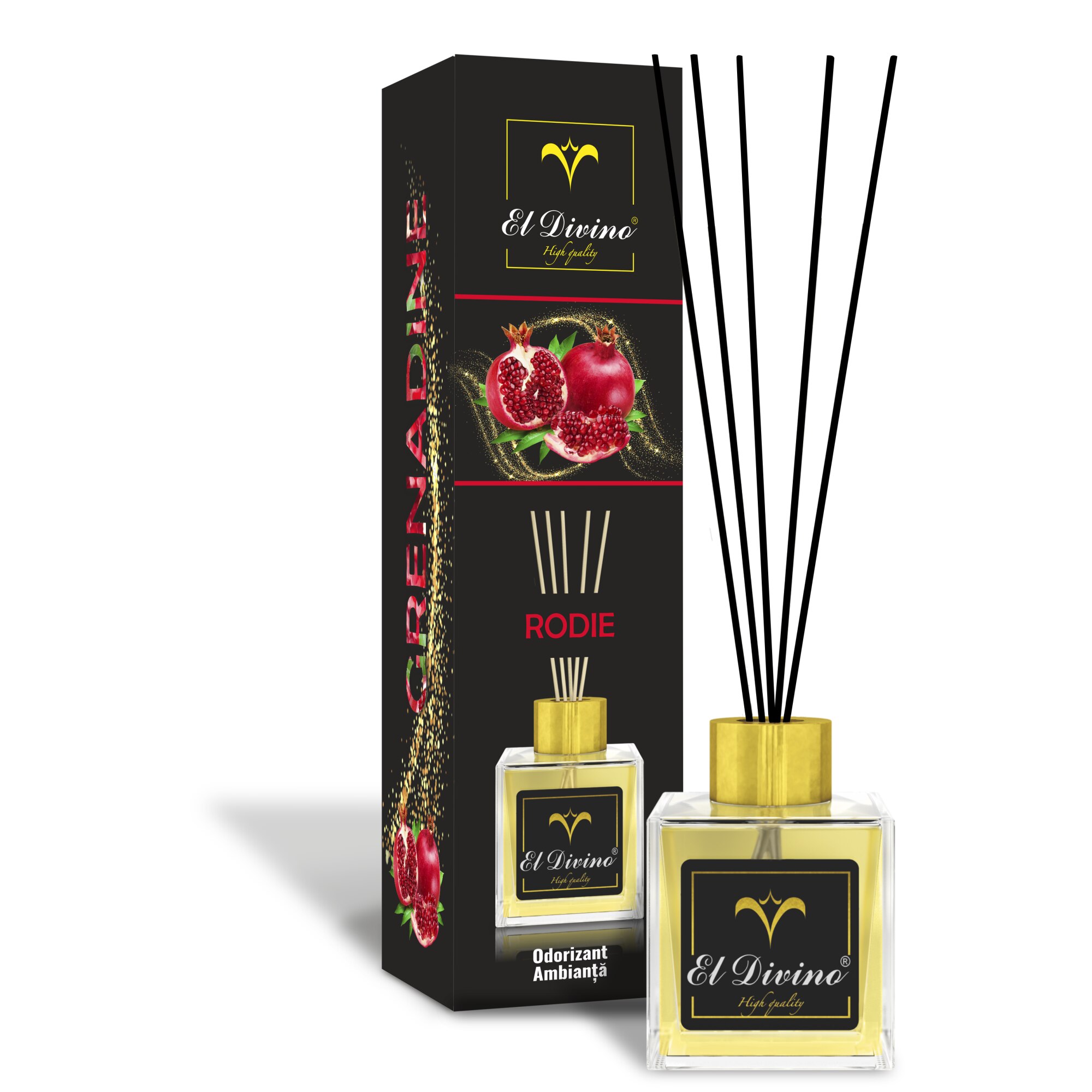 Odorizant Camera - Ambianta Reed Diffuser 100ml Rodie El Divino - eMAG.ro