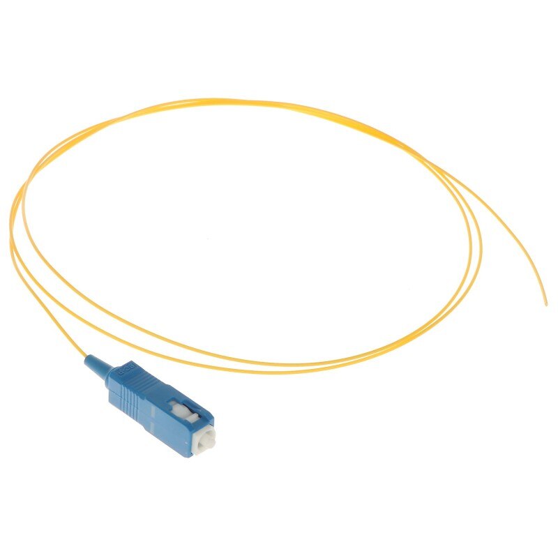 Set 10 x adaptor pigtail optic SC/UPC singlemode G-652D 9/125 0.9mm 1m ...
