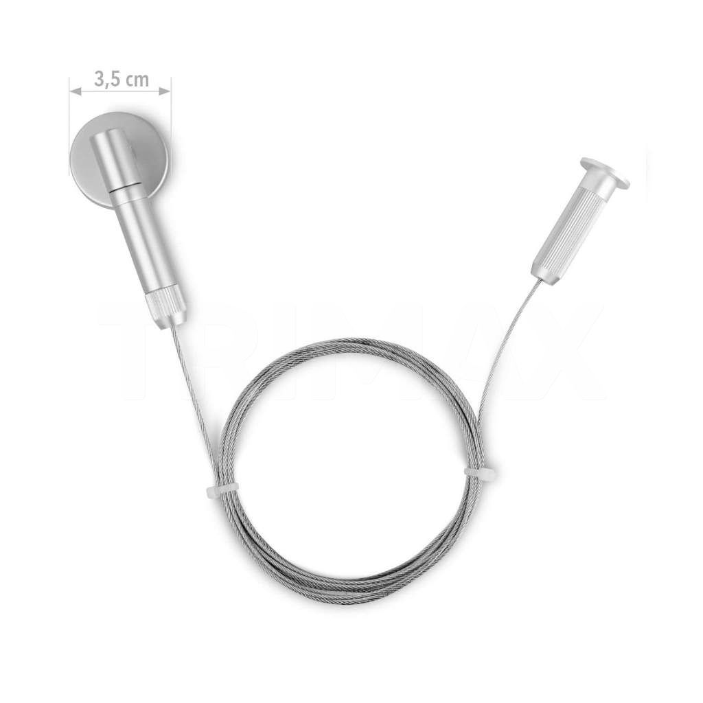 Sistem premium de afisaj pe cablu "perete - podea" - eMAG.ro