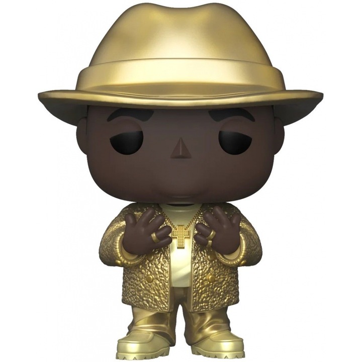Figurina Funko POP! Rocks The Notorious B.I.G. - Notorious B.I.G. with Fedora - eMAG.ro