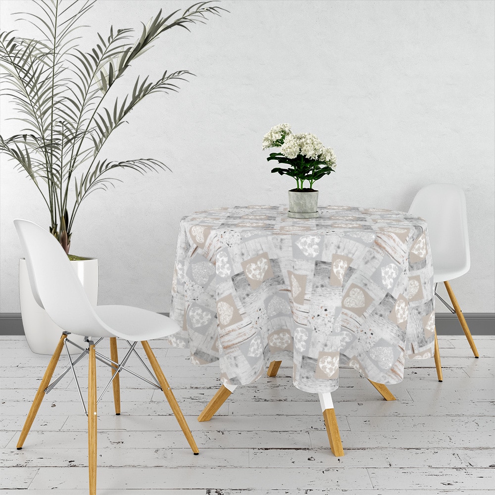 Fata de masa tip musama Bottigelli, Dolce Vita, Chalet, model inimioare ...