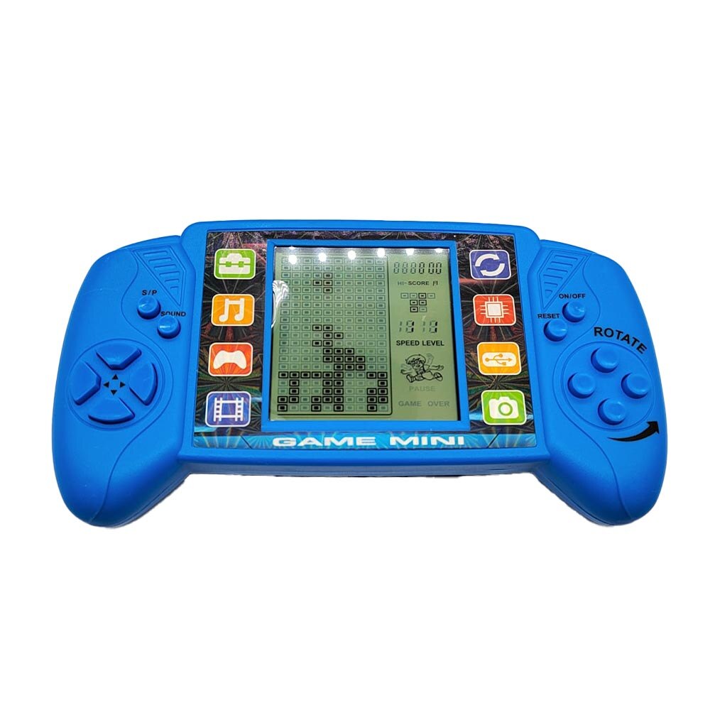 Consola Tetris 9999 in 1, Brick Game, albastru mat, model 2023 ...