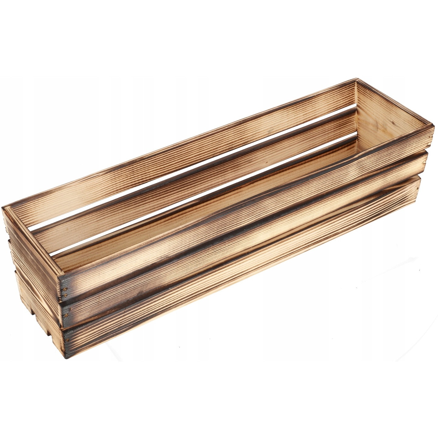 Ghiveci balcon, Kotarbau, Lemn, Natural - eMAG.ro