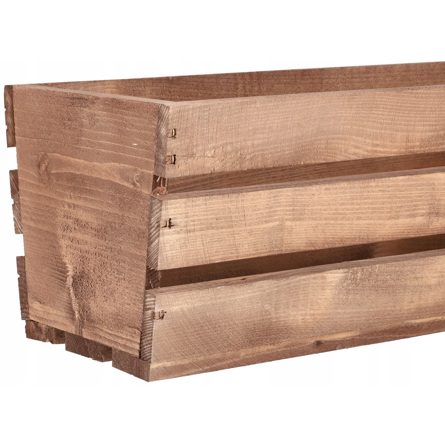 Ghiveci balcon, Kotarbau, Lemn, Natural - eMAG.ro