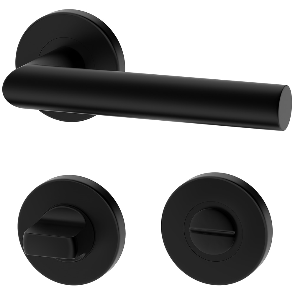 Maner usa model UNO rozeta wc negru mat - eMAG.ro