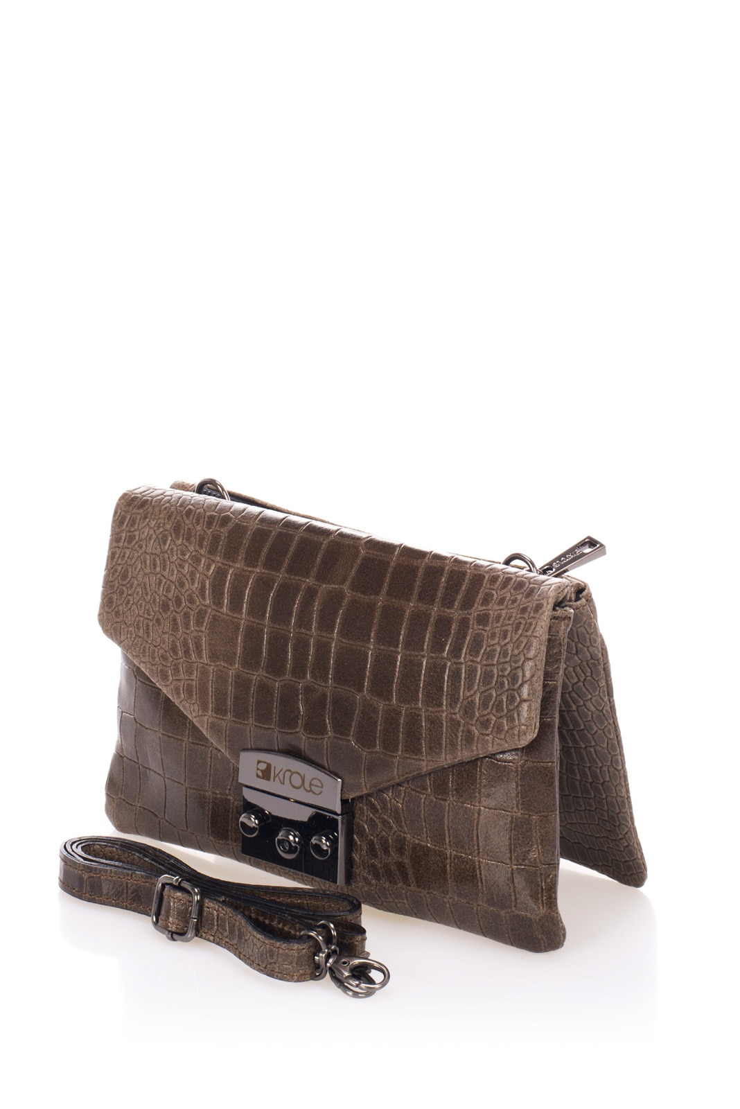 Poseta tip plic, Massimo Castelli, din piele naturala, model 17038 ...