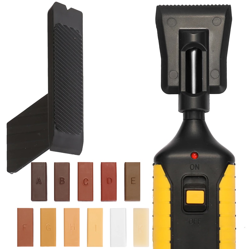 Kit de reparatie parchet si pardoseli laminate, mobila, 17 piese - eMAG.ro