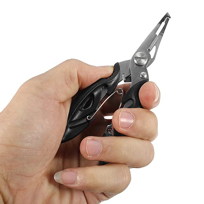 Cleste universal de pescuit, Zola®, 12.5 cm, negru - eMAG.ro