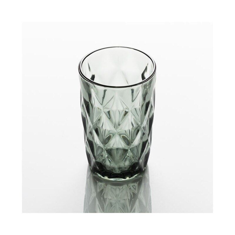 Pahar, Sticla, 8 x 13 cm, 350 ml, Verde - eMAG.ro