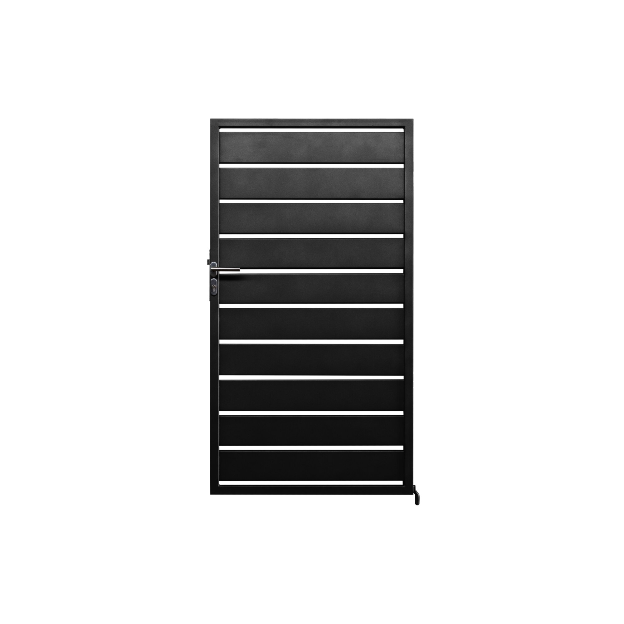 Set porti auto si poarta pietonala 1C, negru mat, 4500X1800 mm - eMAG.ro